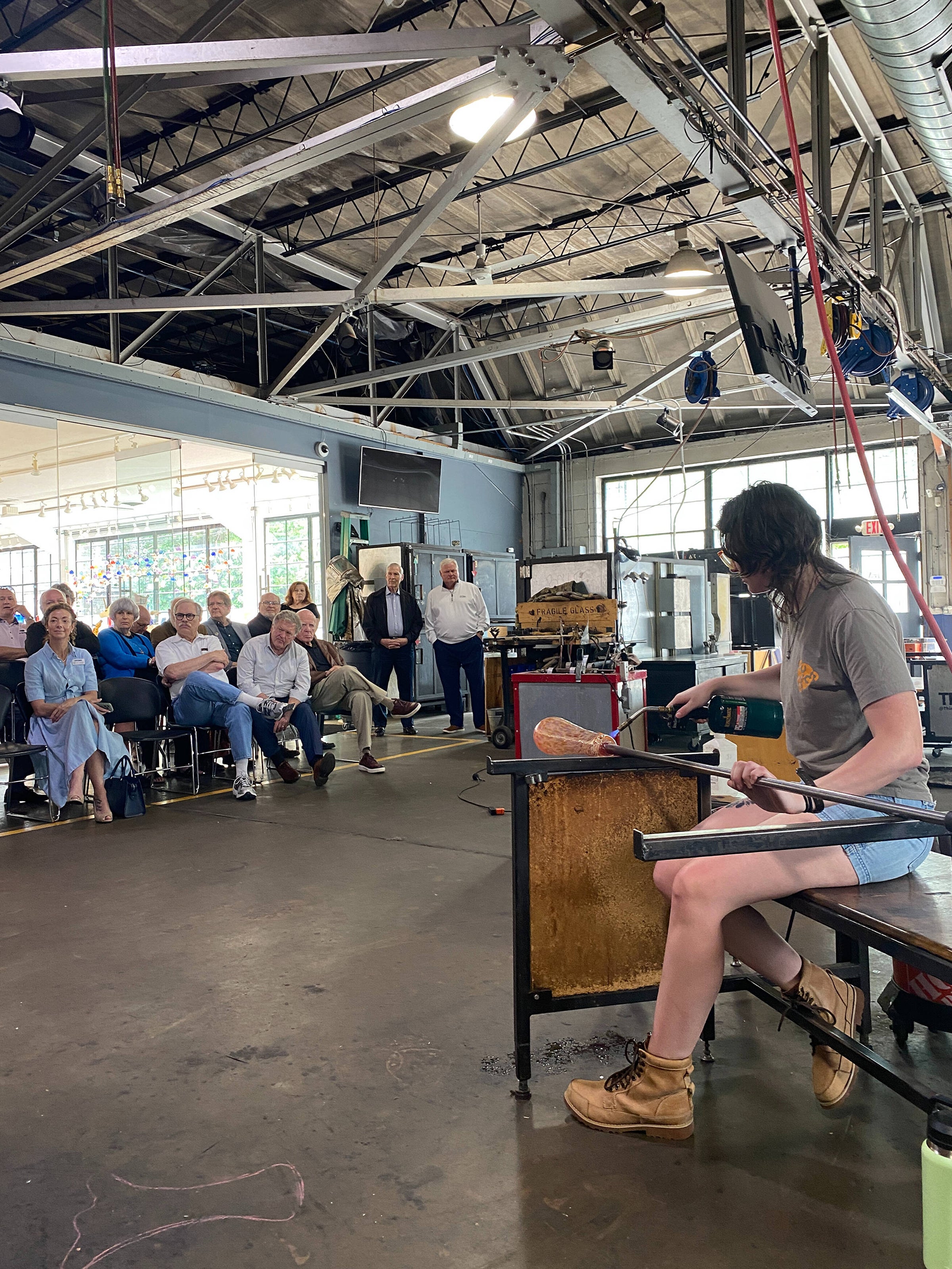 Glassblowing Demo | Third Degree Glass Factory